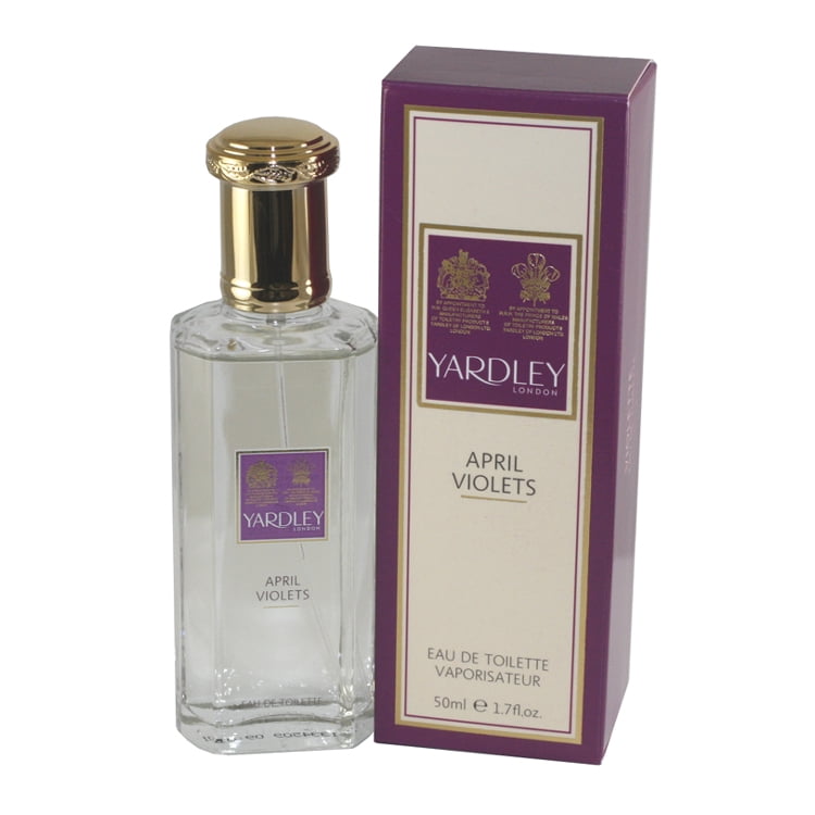 April Violets Eau De Toilette Spray 1.7 Oz / 50 Ml for Women by Yardley ...