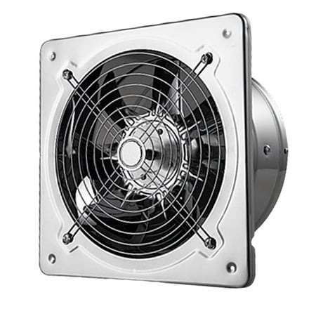 Ventilation Extractor Pipe Fans Square Blower Wall Mounted 40W Silent ...
