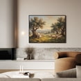 Affixzi The Good Shepherd Wall Art, Jesus and Sheep Print, Biblical ...