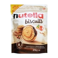 Nutella Crispy Biscuits Filled with Creamy Chocolate in Resealable Pack ...