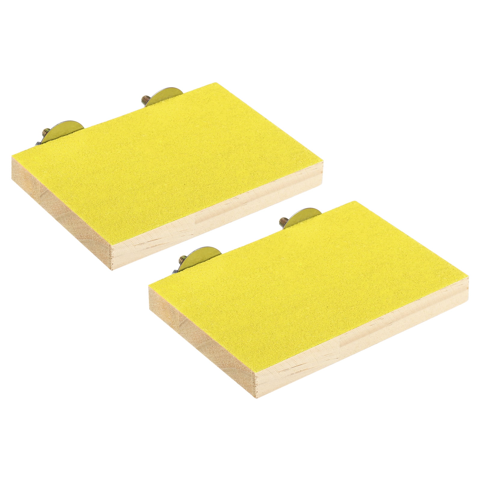 Bird Perch Stand Platform Parrot Wood Paw Grinding Clean Playground ...