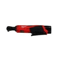 Milwaukee M18 1/2 in. Cordless Impact Wrench & M12 3/8 in. Ratchet ...