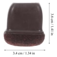 8 Table Foot Covers for Home - Pat Protectors for Furniture Legs ...