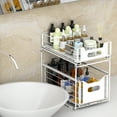 R RUIMEI 2-Tier Pull Out Under Sink Organizers and Storage for Bathroom ...
