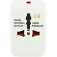 Travel Adapter, Universal All-in-one Worldwide International Travel Plug Converter-USA EU AUS/NZ ...