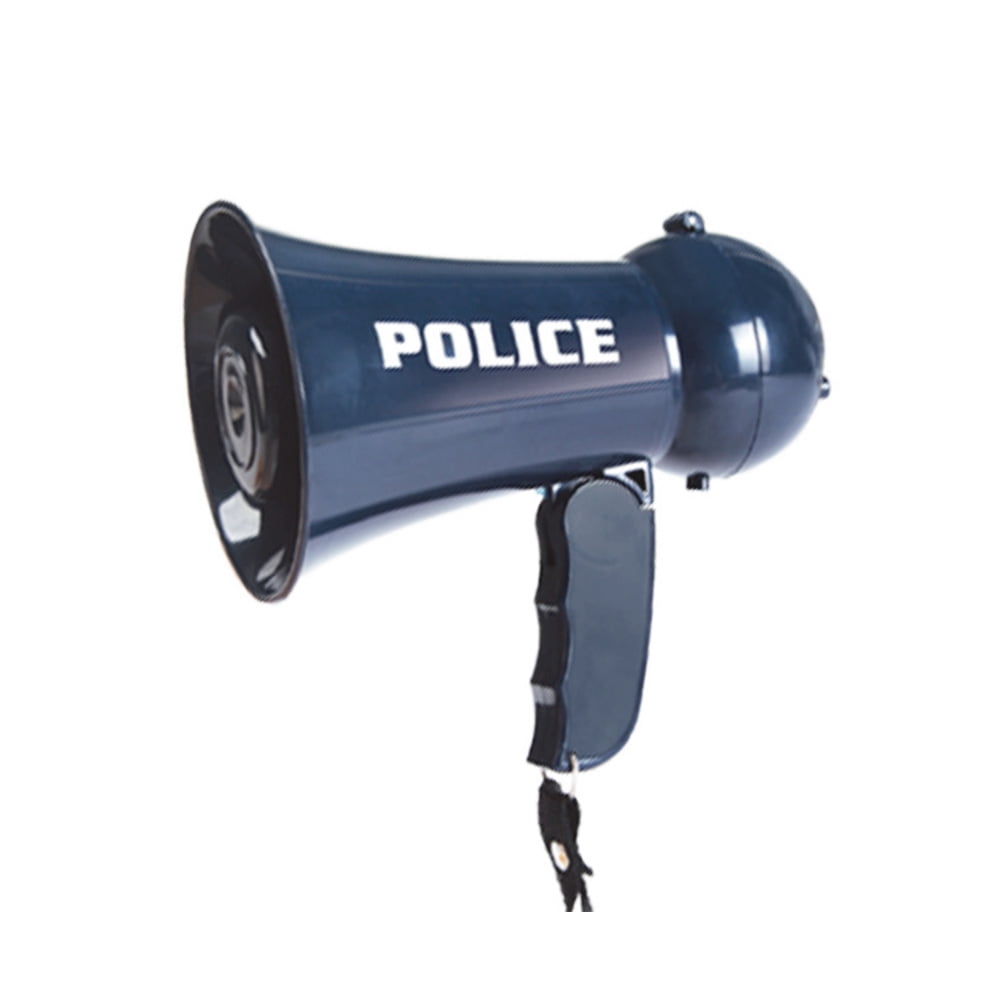 Buy Simulation Policeman Megaphone Toy Role Play Police Megaphone Speaker with Siren Sound ...
