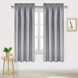 Brookstone Harvey Solid Room Darkening Rod Pocket Window Curtain Panel ...