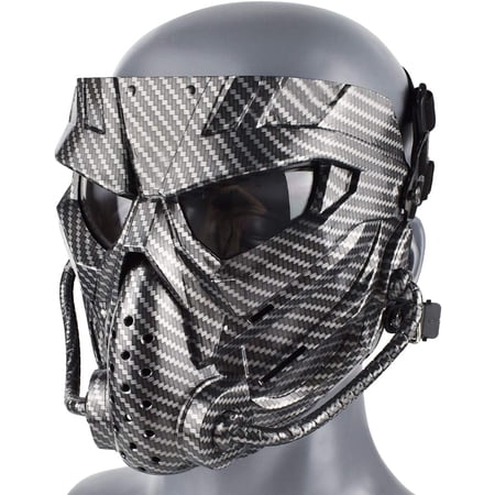 Airsoft Mask Full Face Tactical Mask with Eye Protection Impact ...