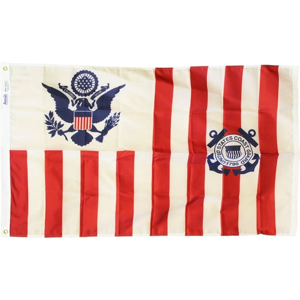 Coast Guard Ensign - 30"X48" Nylon Flag - Walmart.com