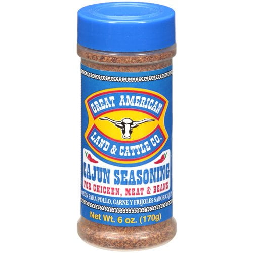 Great American Land And Cattle Co. Cajun Seasoning, 6 oz - Walmart.com