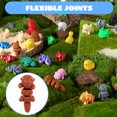 Joyfy 36 Pcs 3D Printed Mini Animals Toys for Kids Party Favors, Cute ...