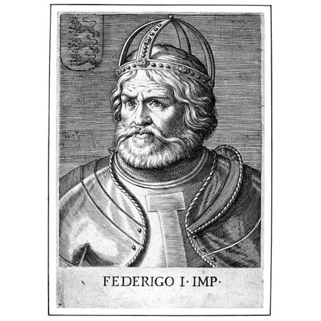 Frederick I (1123?-1190). /Nknown As Frederick Barbarossa. Holy Roman ...