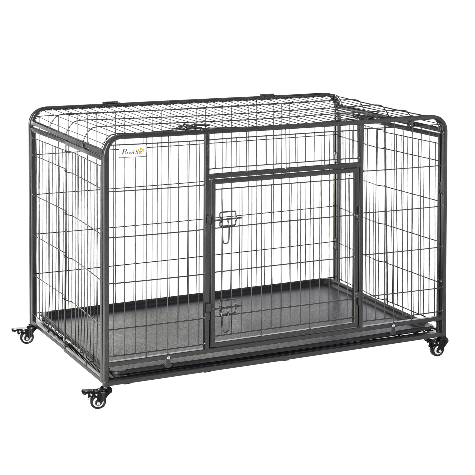 Click here for Pawhut Folding Heavy Duty Dog Crate Extra Large Si... prices
