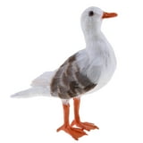 Simulated Seagull Artificial Bird Vivid Garden Home Decor Props ...