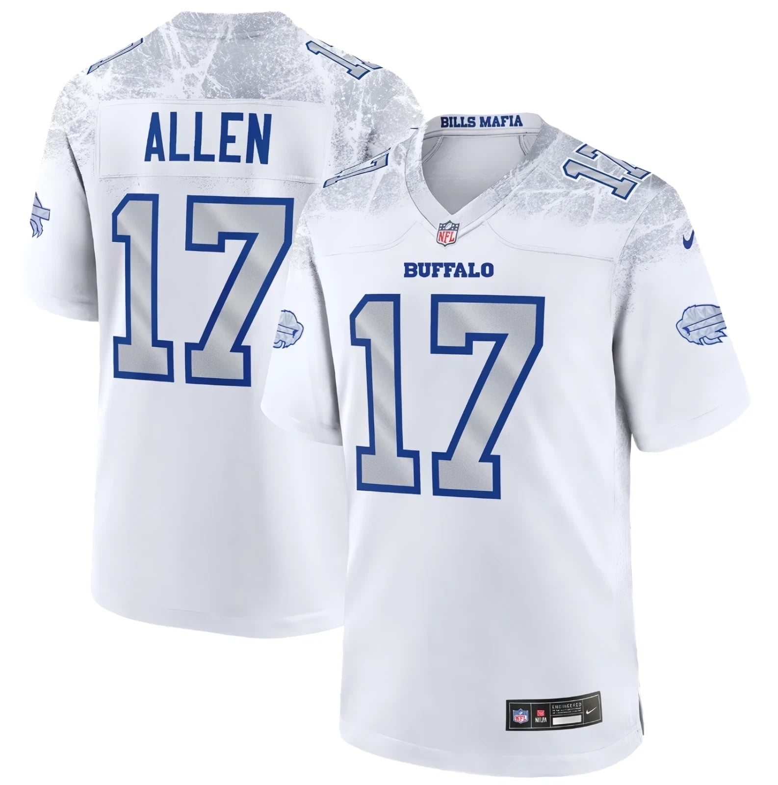 Men's Bills White 2025 F.U.S.E. “Rivalries” Vapor Stitched Limited ...
