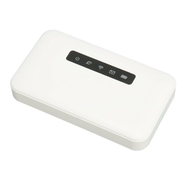 4G Router, 300Mbps Compact Mobile WiFi Router 2600mAh Battery RJ45 WAN ...