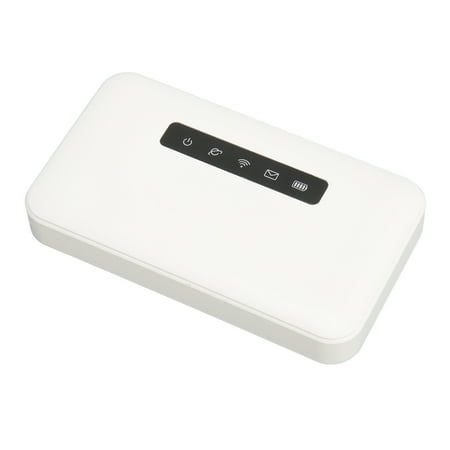 4G Router, 300Mbps Compact Mobile WiFi Router 2600mAh Battery RJ45 WAN ...