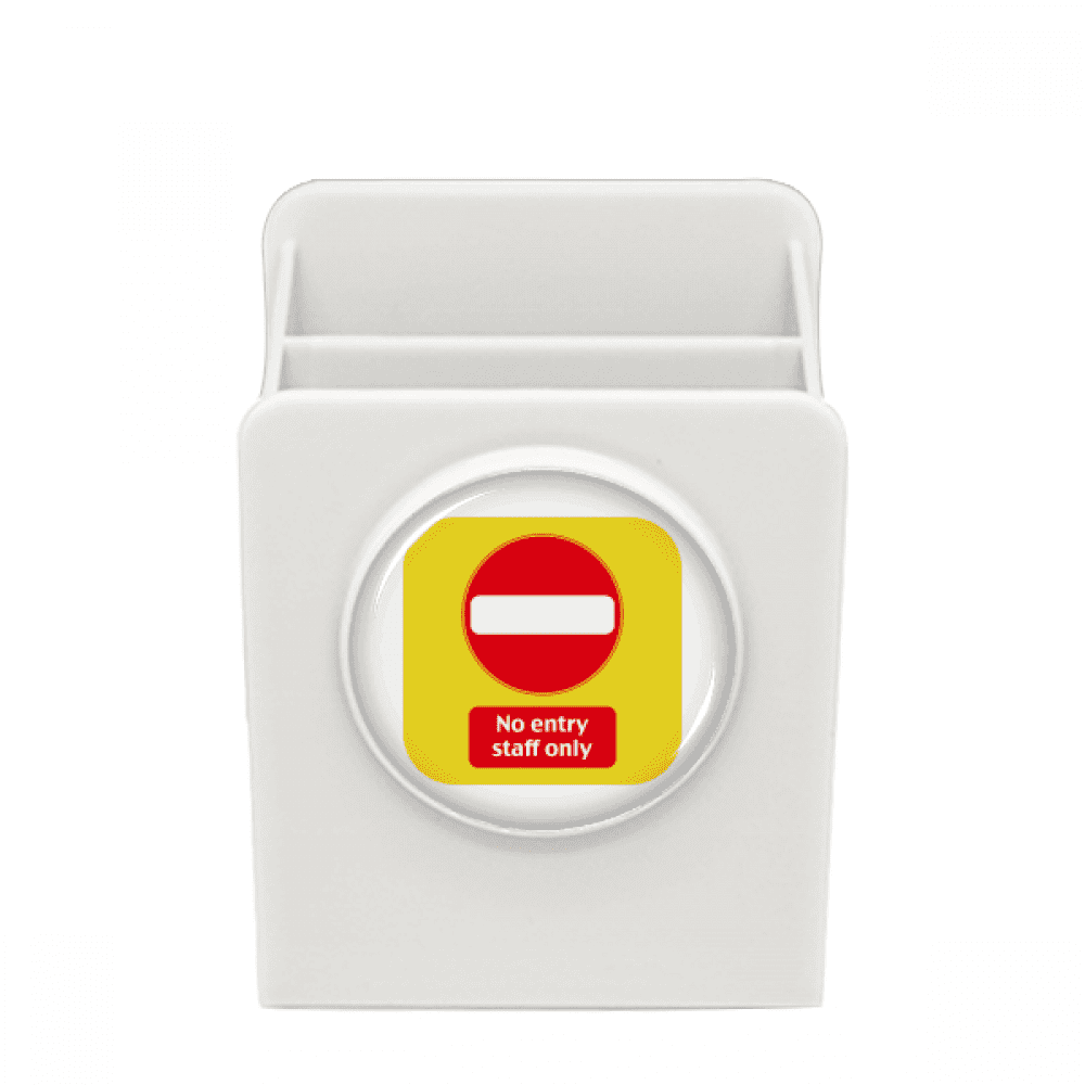 Logo No Entry Stuff Only Art Deco Fashion Desk Pencil Holder Cup Pen ...