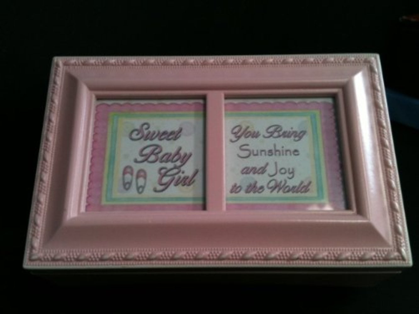 Cottage Garden Petite Music Box - Sweet Baby Girl Plays Brahms Lullaby ...