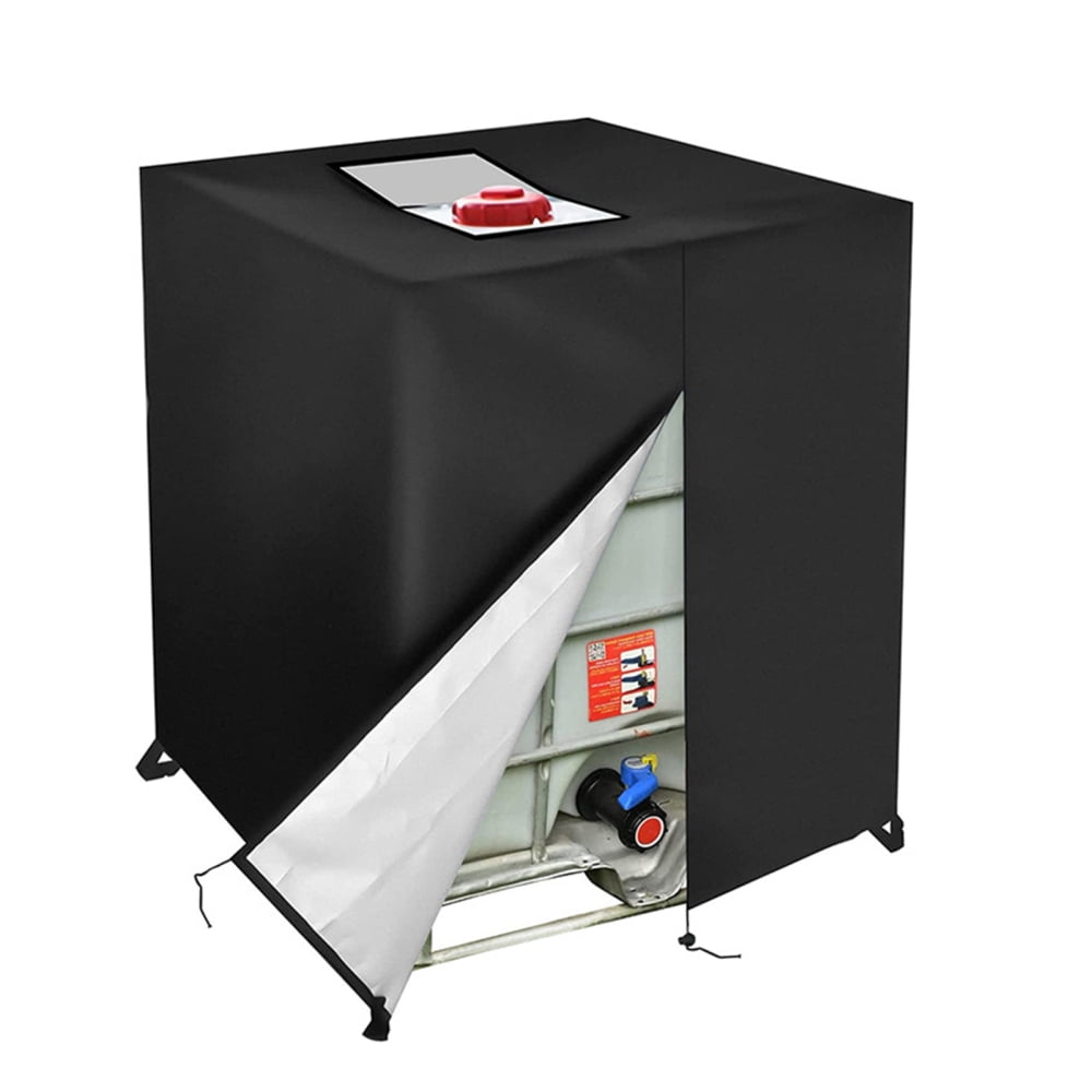 1000L Zipper IBC Tote Cover 275 Gallon 420D Heavy Duty Nano Materials ...