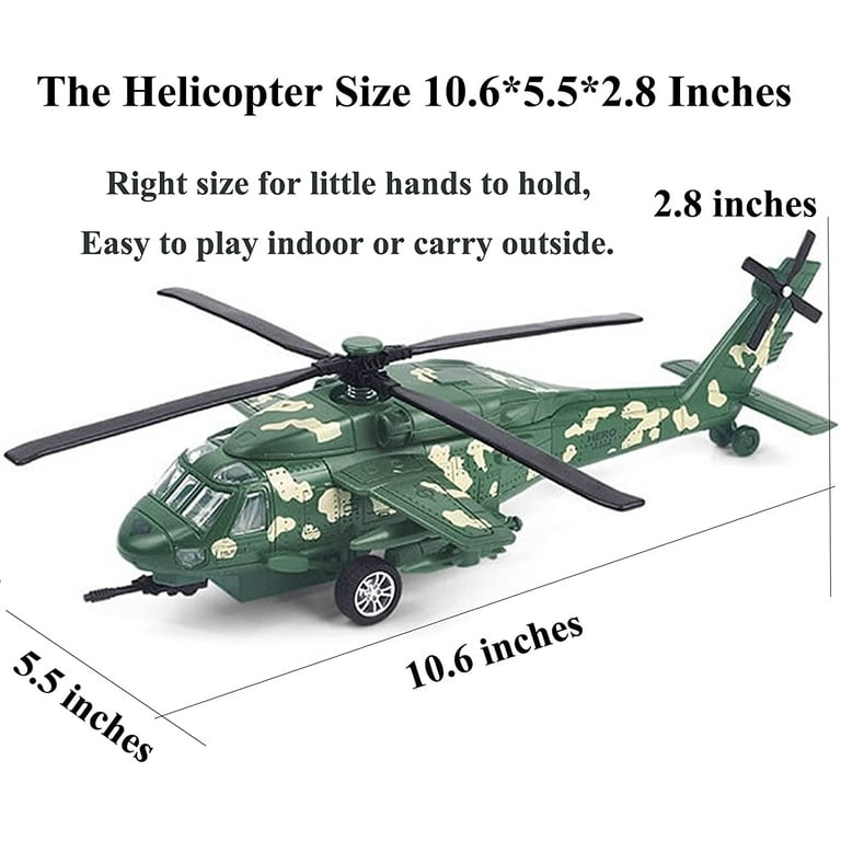 Remote Control Army Helicopter Toy