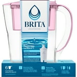 Brita Small 6-Cup Space Saver Water Filtration Purifier Pitcher with ...