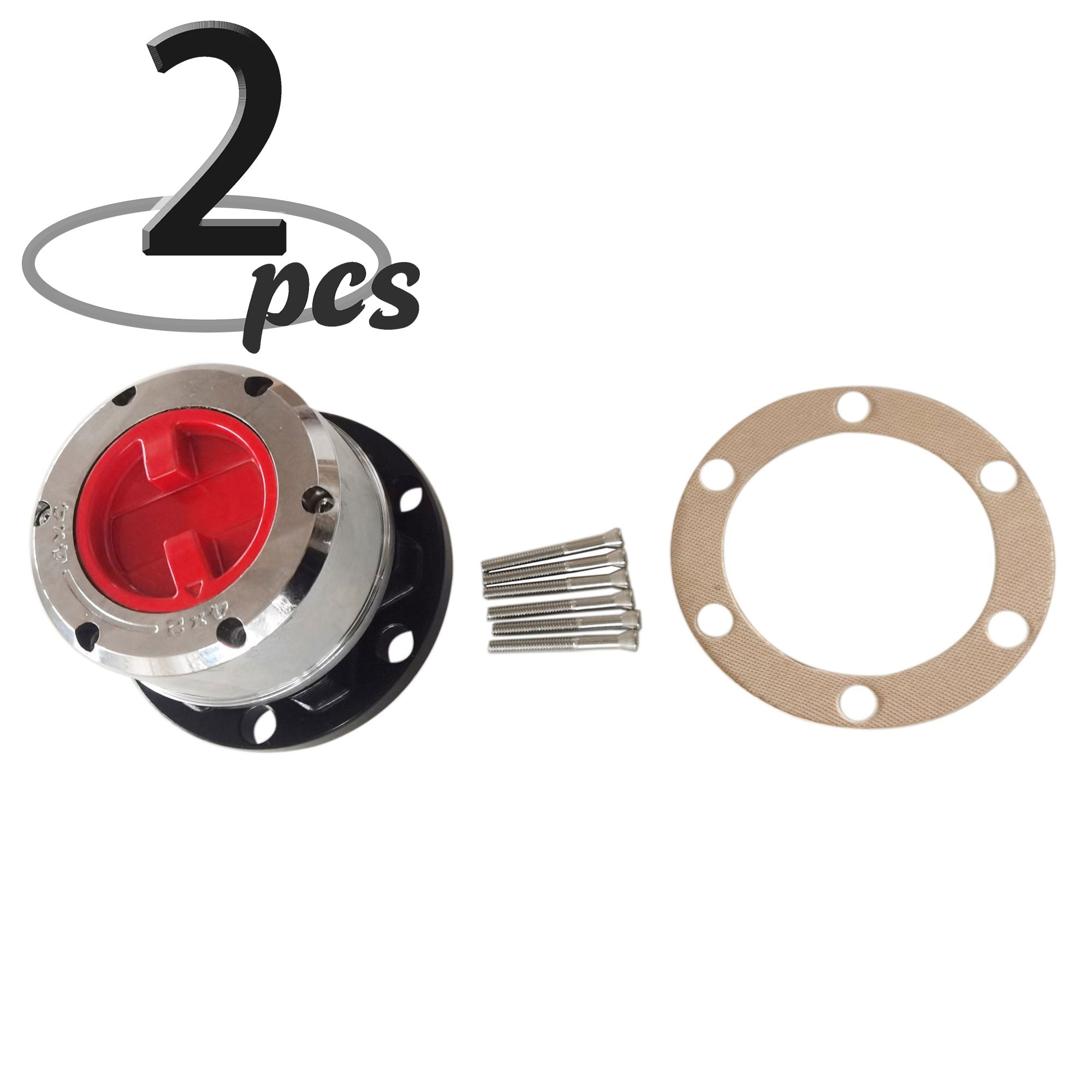 2PCs 31 Splines Axles Front 4WD Locking Hub For 1995-2004 Nissan Pickup ...