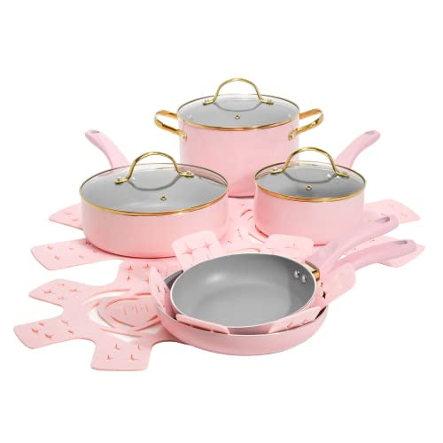 Click here for Paris Hilton Epic Nonstick Pots And Pans Set  Mult... prices