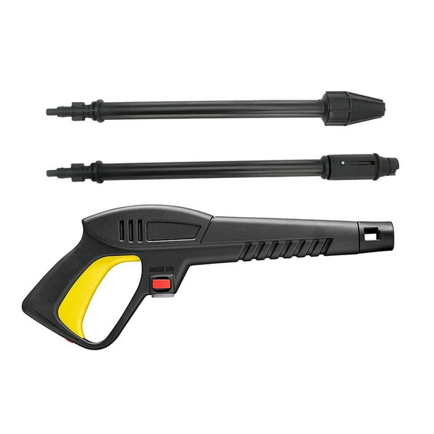 Pistolet à eau haute pression avec lance à jet variable et lance rotative, compatible avec les ...