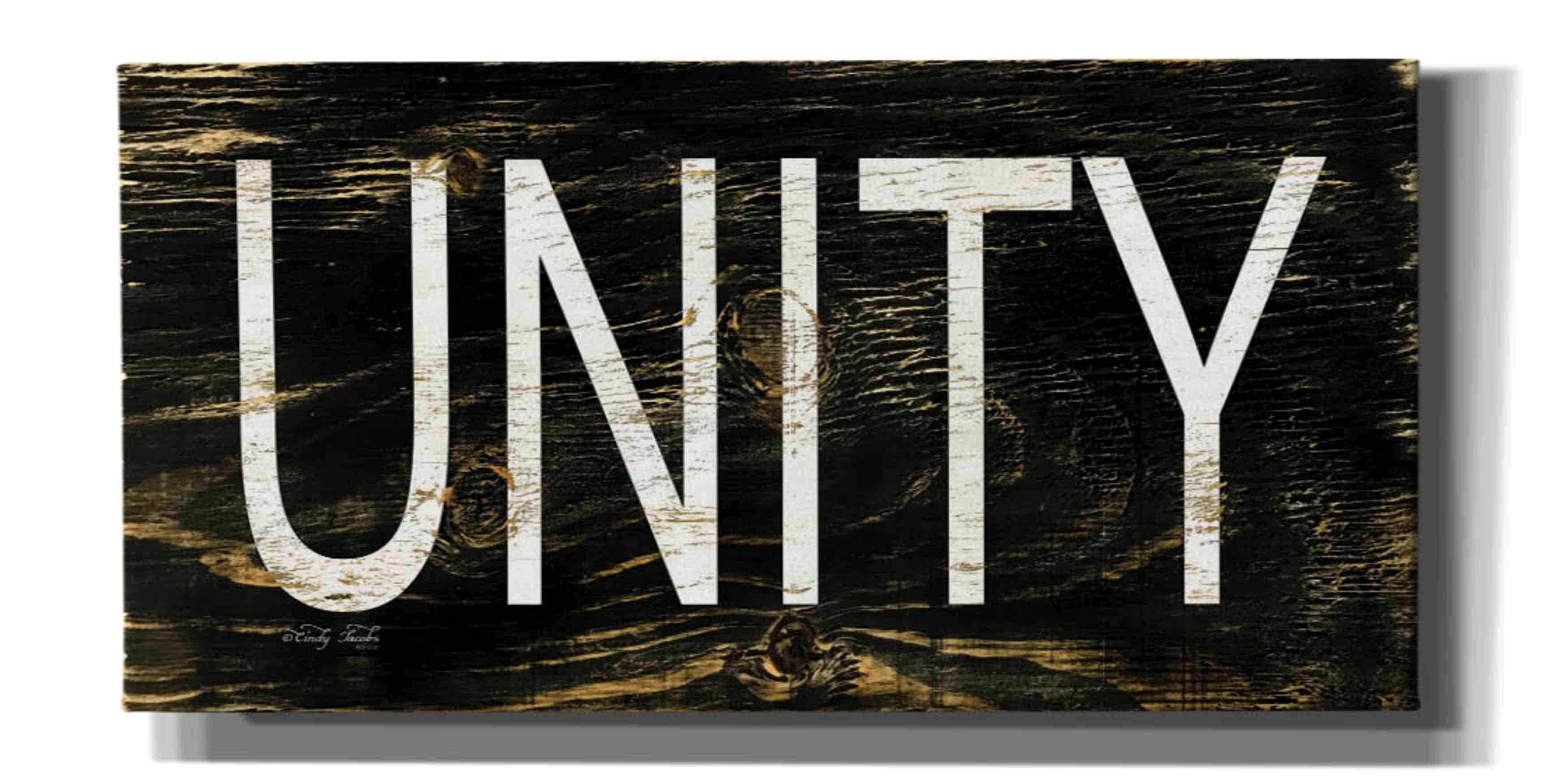 Epic Graffiti 'Unity' by Cindy Jacobs, Canvas Wall Art, 24"x12 ...