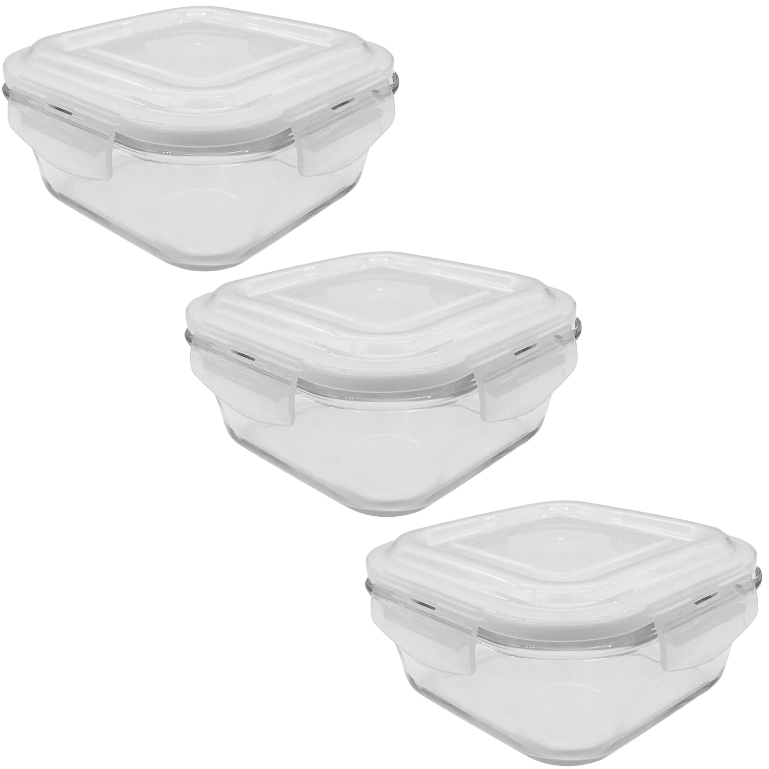 Click here for Eraware - Set Of 3 Borosilicate Glass Containers... prices