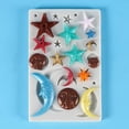 ANXPTIME Chocolate Mold 3D Fondant Mould Cake DIY Supplies Professional ...