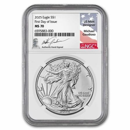 2006 American Silver Eagle MS-70 NGC - Walmart.com