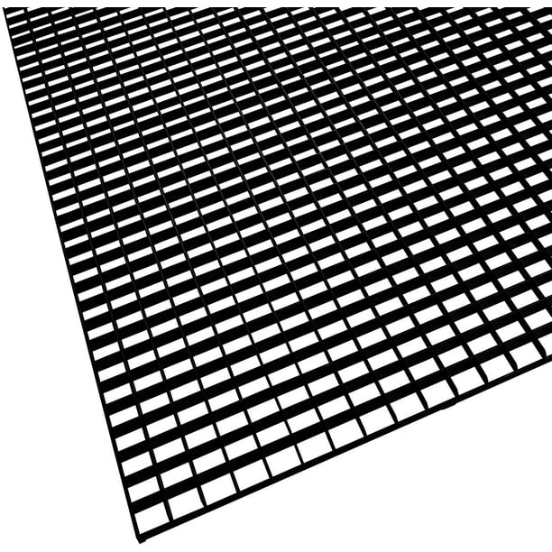 KastLite Egg Crate Panel 4-Pack in Black | Polystyrene | Nominal 2' x 2 ...