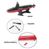 1:350 Navy Seawolf Submarine Model Large Torpedo Submarine Warship ...