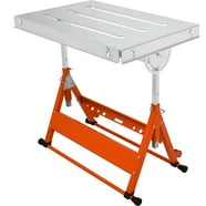 HART Portable Heavy Duty Plastic Workbench with Parts Organizer ...