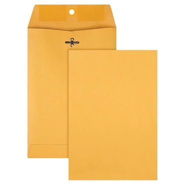 Oxford Utili-Jac Heavy-Duty Clear Plastic Envelopes, 6 x 9, 50/Box ...