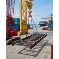 Chain Sling, 1/4" x 5 ft Lifting Chain with Hooks, 6600 lbs/3 Ton ...