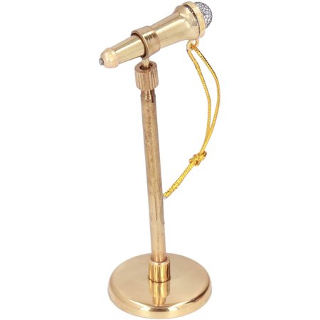 Miniature Microphone Model,Copper Microphone Model Microphone Crafts ...