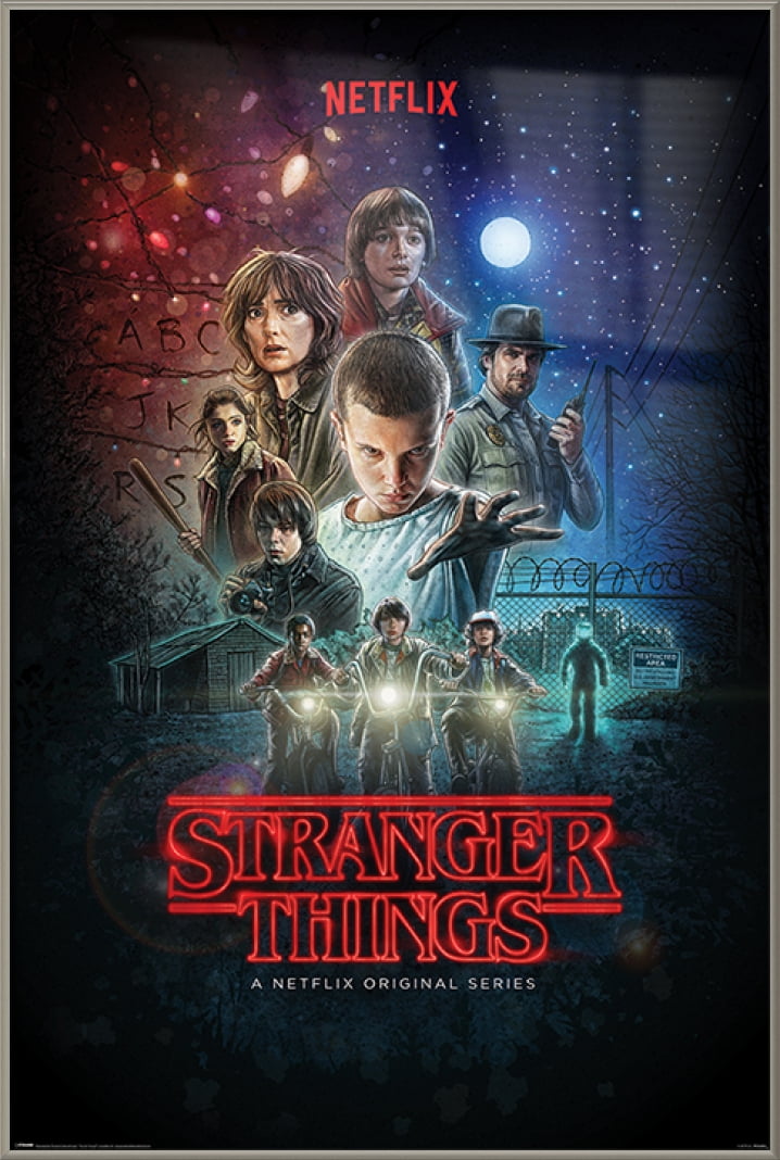 Stranger Things - Framed TV Show Poster / Print (Season 1 - Regular ...