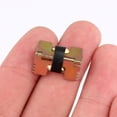 10 Pieces Spring Loaded Hinges Mini for Butterfly Chain Buckle Self ...