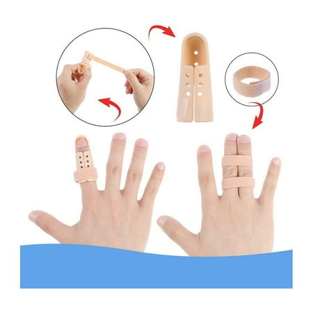 Pack of 10 Finger Guard Finger Extension Splint Hammer Finger Guard ...