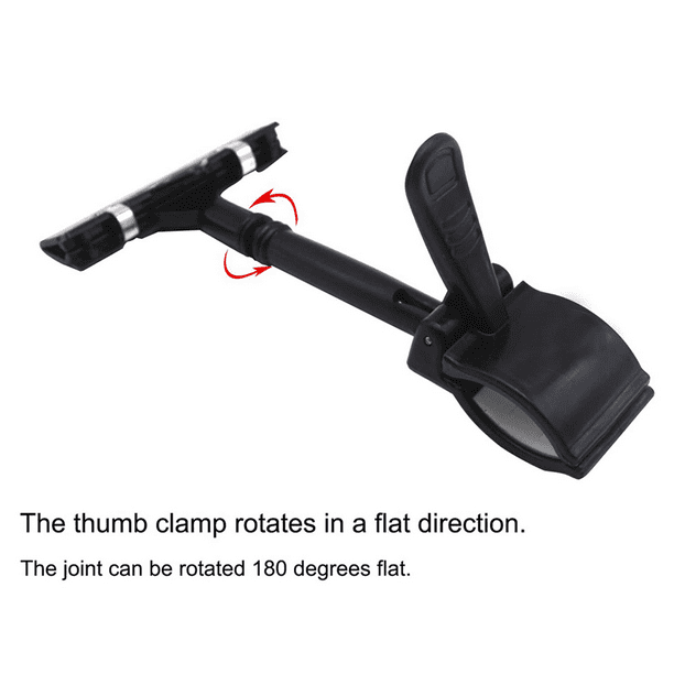 30PCS Adjustable Plastic Sign Holder,Clip-on Style Double Head Display ...