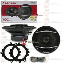 Pioneer TS-A1677S A-Series 6.5" 3-Way Coaxial 320 Watts Peak Power Car Audio Speakers - Walmart.com
