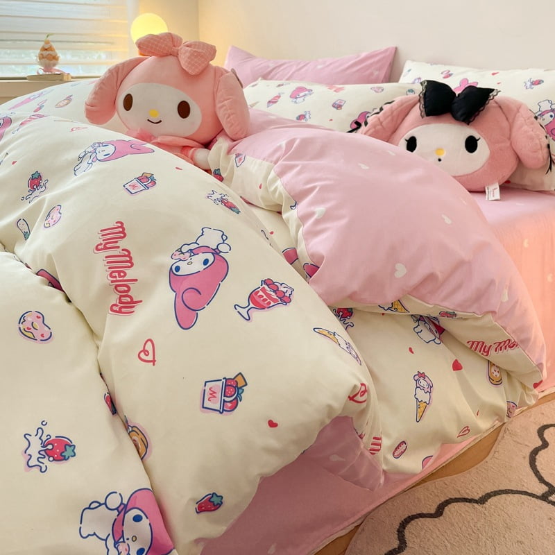 Miniso Sanrio Hello Kitty Kuromi Cinnamoroll algodón puro de tres ...