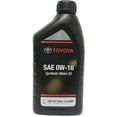 Genuine Genuine Toyota 0W16 Synthetic Oil 1qt 00279-16QTE - Walmart.com