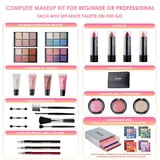 Hot Sugar Makeup Kit for Teen Girls, All in One Beginner Makeup Set for ...