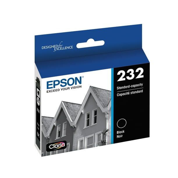EPSON T232 Claria Genuine Ink Standard Capacity Black Cartridge ...