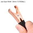 GJX 2026 New 15A Insulated Alligator Clips Crocodile Electrical Test ...