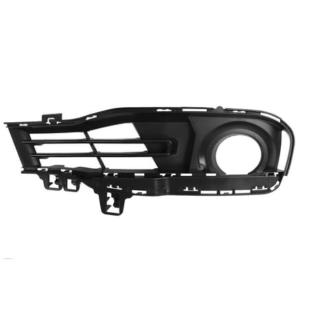 Car Fog Lamp Grill, Fog Light Grille Antiwear Black Simple Installation ...